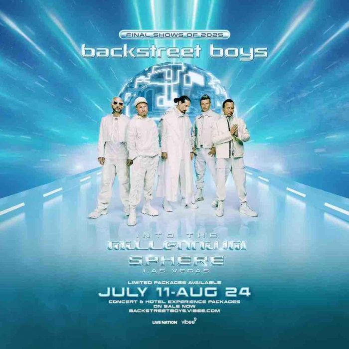 Backstreet Boys Vibee Terminal Takes Off in Vegas at Venetian