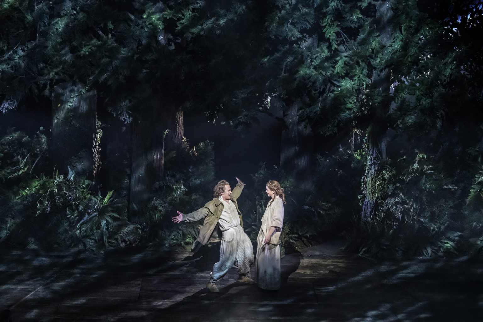 Into the Woods at the Bridge Theatre: A Darkly Sensual Fairytale for ...