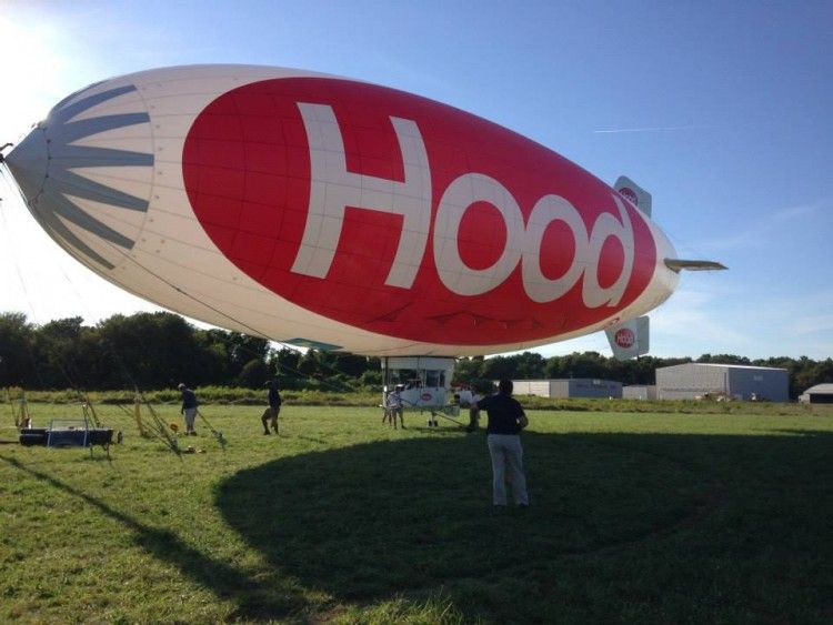 The Ride of a Lifetime Aboard the Hood Blimp