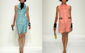 Elene Cassis Dazzles at Fashion Week With a Collection of Sheath Dresses
